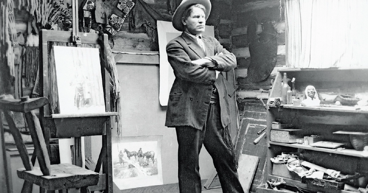 On the Trail of Charlie Russell - True West Magazine
