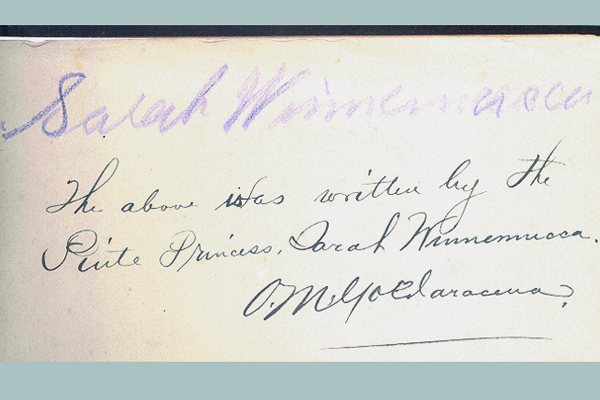 Sarah Winnemucca - True West Magazine