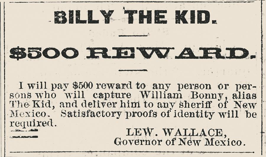 Wanted: Billy the Kid Wanted Poster - True West Magazine