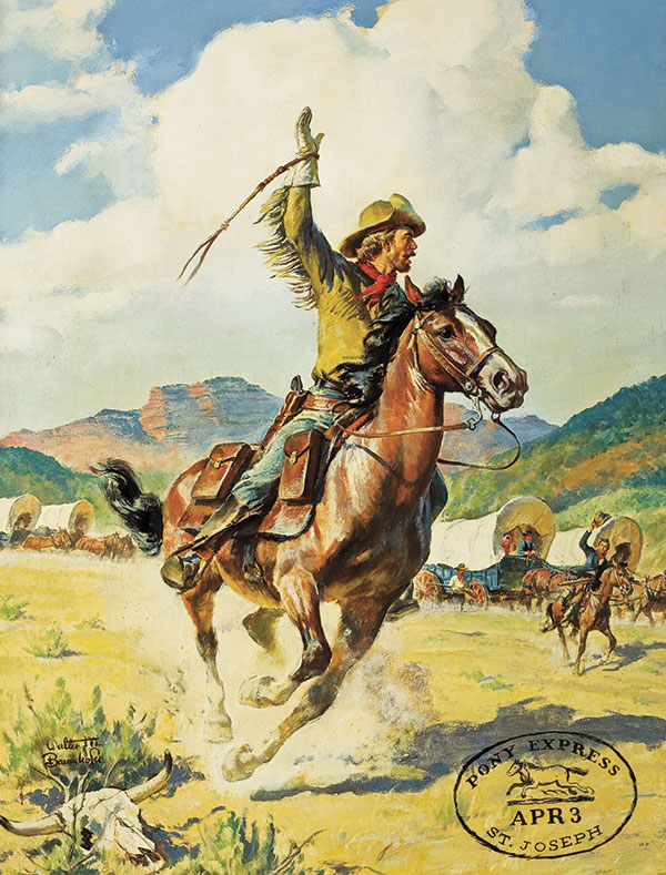 Death-Defying Riders of the Pony Express - True West Magazine