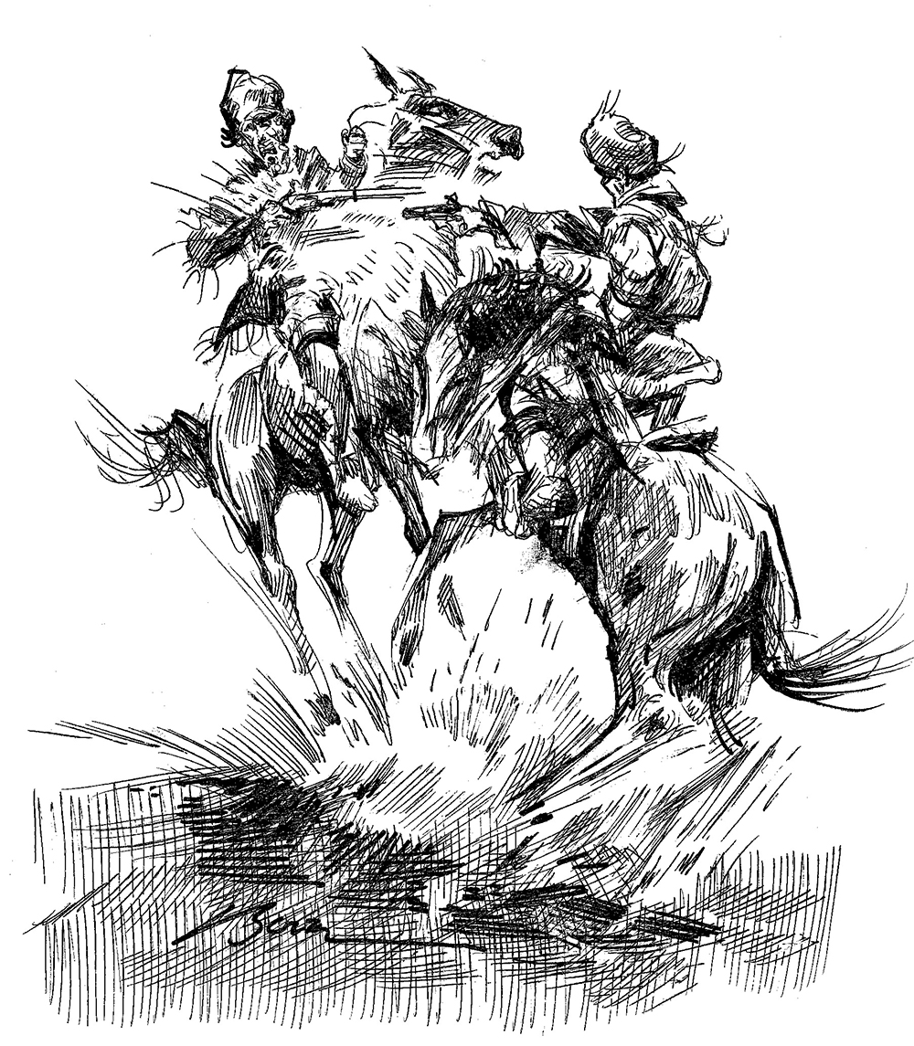 Kit Carson’s Horseback Duel - True West Magazine